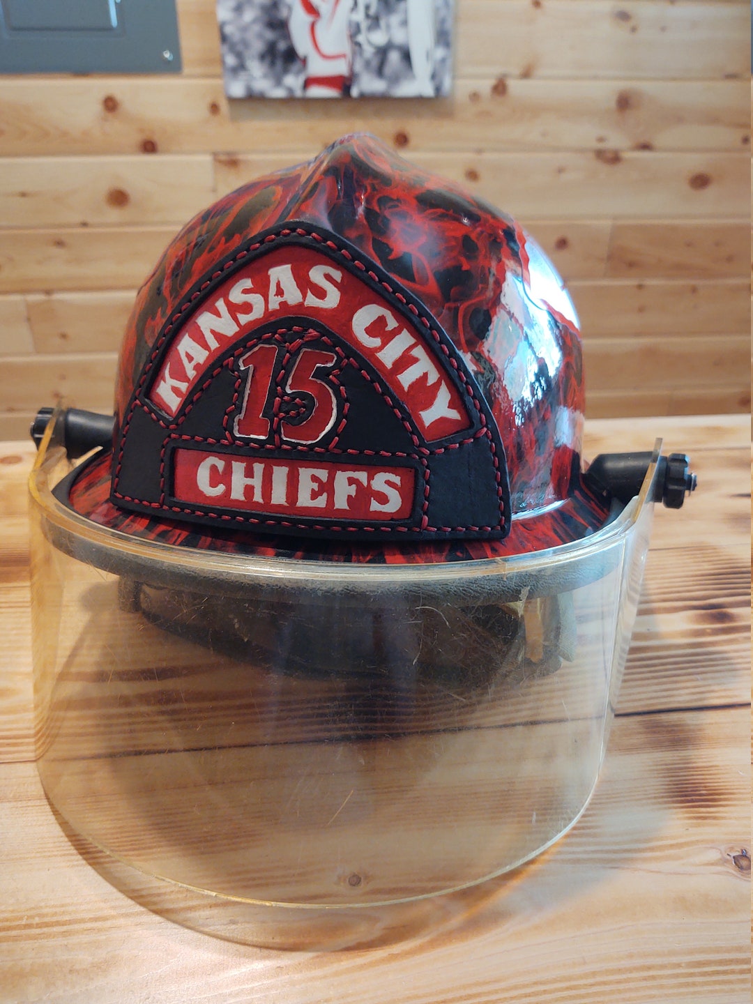 Custom Fire Helmet - Etsy