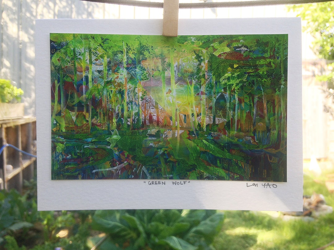 Set of 10 Art Cards - Etsy