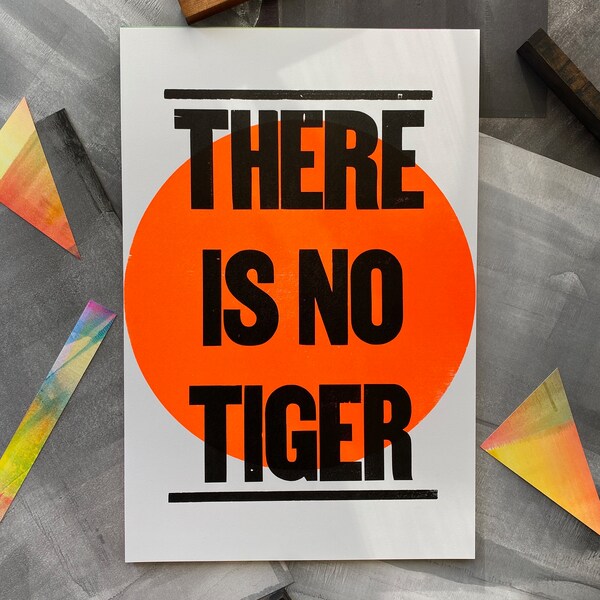 Letterpress Print - Etsy