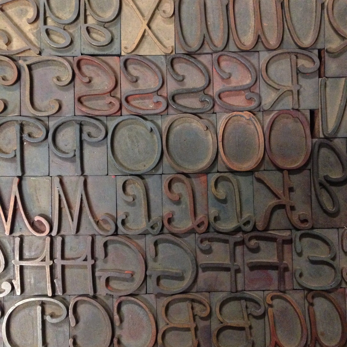 Starlight Wood Type Specimen Sheet - Etsy