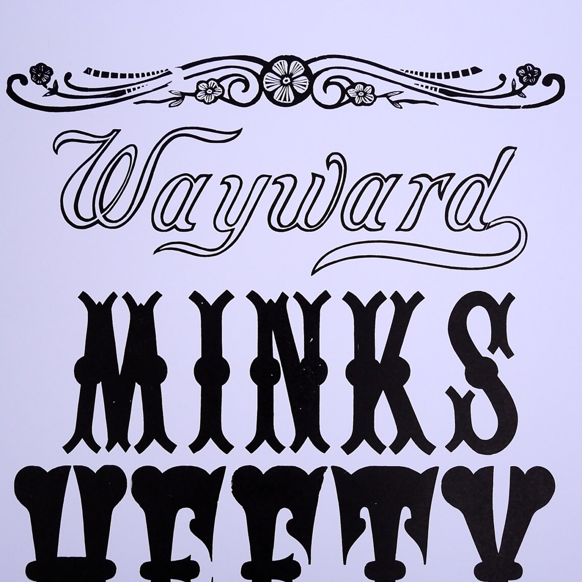 Rob Roy Kelly Wood Type Specimen Sheet - Etsy