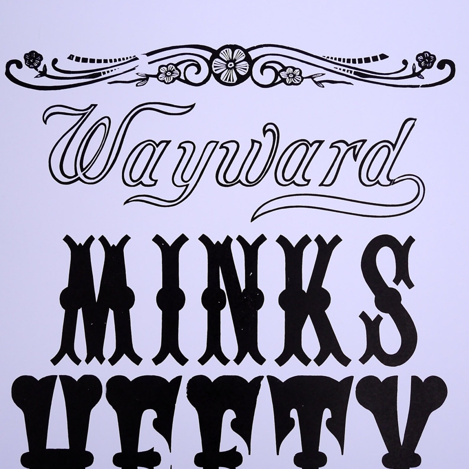 Rob Roy Kelly Wood Type Specimen Sheet - Etsy