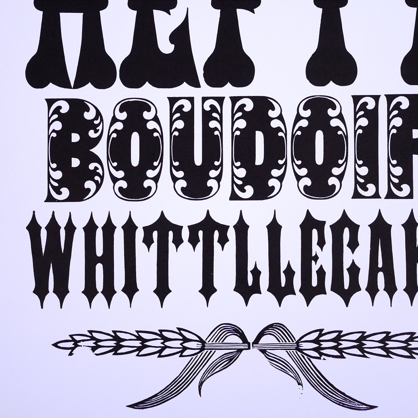 Rob Roy Kelly Wood Type Specimen Sheet - Etsy