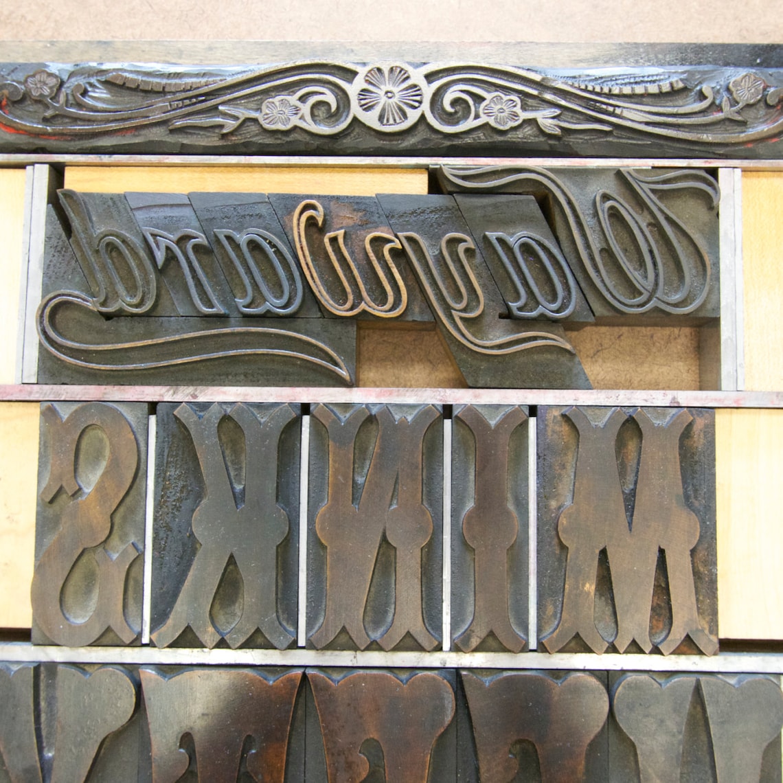 Rob Roy Kelly Wood Type Specimen Sheet - Etsy