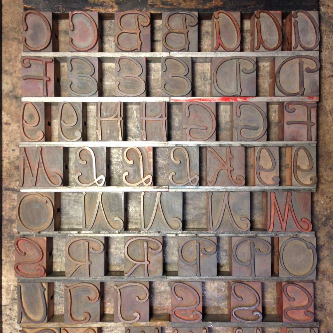 Starlight Wood Type Specimen Sheet | Etsy