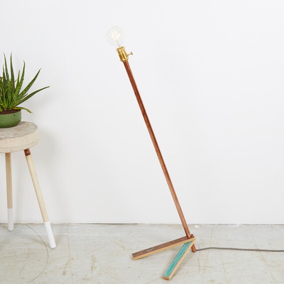 Upcycled lights curated by Recyclart on Etsy