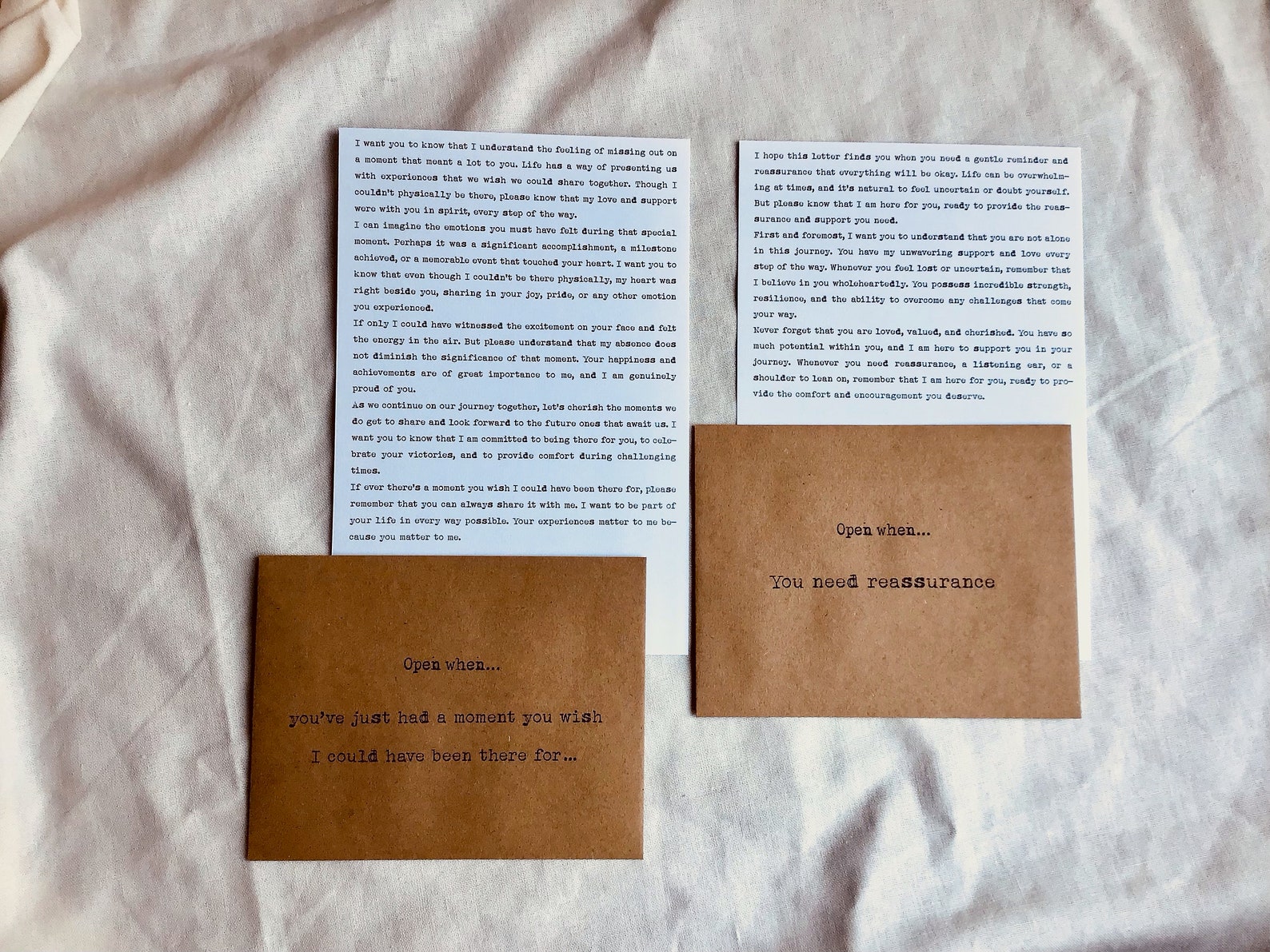 Long Distance Relationship "love Across Miles" Gift Box Open When ...