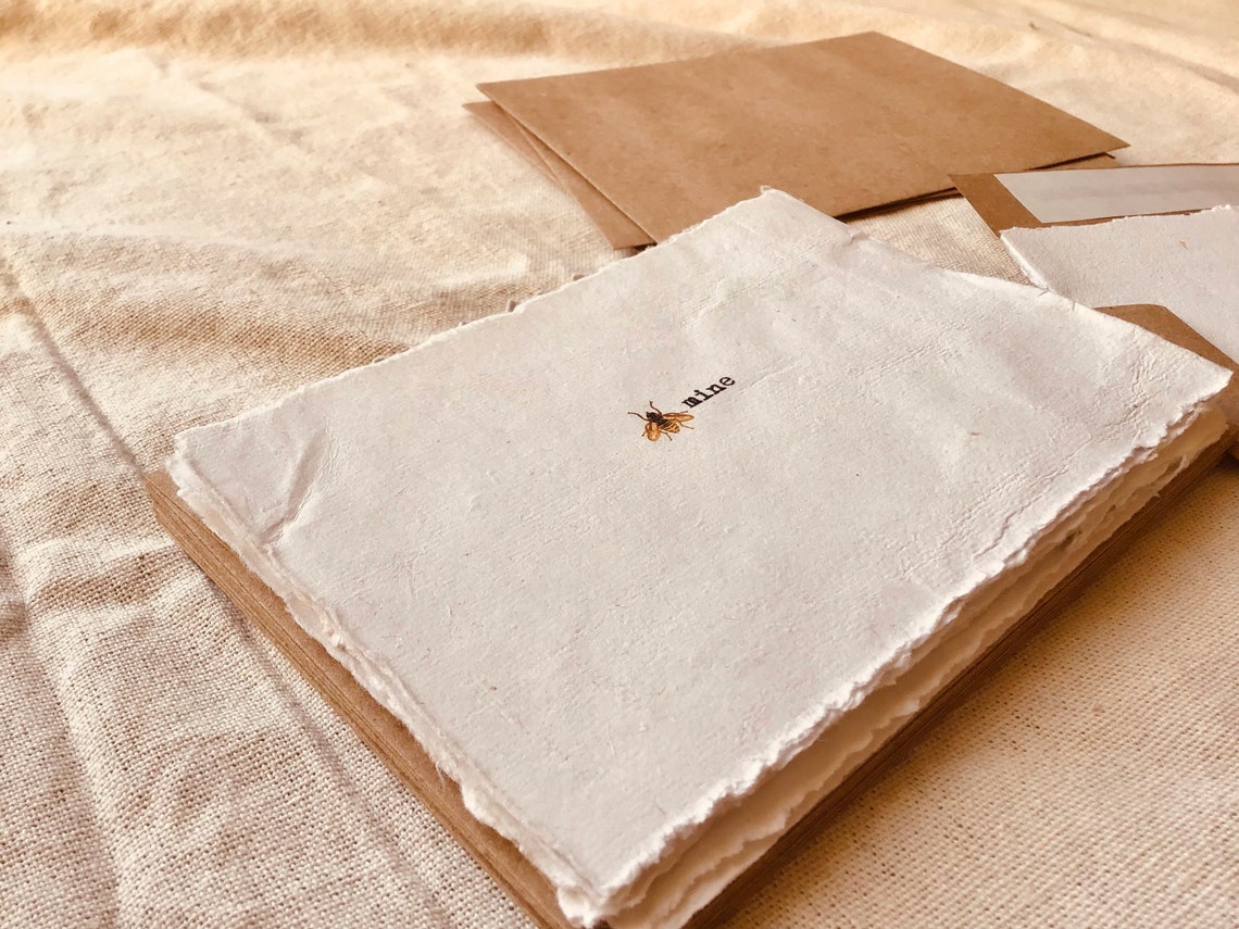 7 Little Love Notes Love Notes on Handmade Papers | Etsy