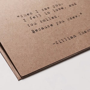 Valentine Card - for Him - for Her - Rustic Valentine - Love Card ...