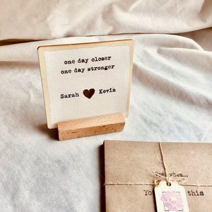 Long Distance Relationship "love Across Miles" Gift Box Open When ...