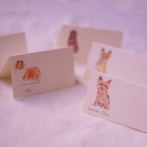 Dog Table Place Cards - Dog Table Name Cards - Pet Place Cards - Dog ...