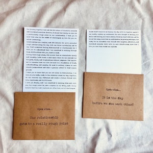 Long Distance Relationship "love Across Miles" Gift Box Open When ...