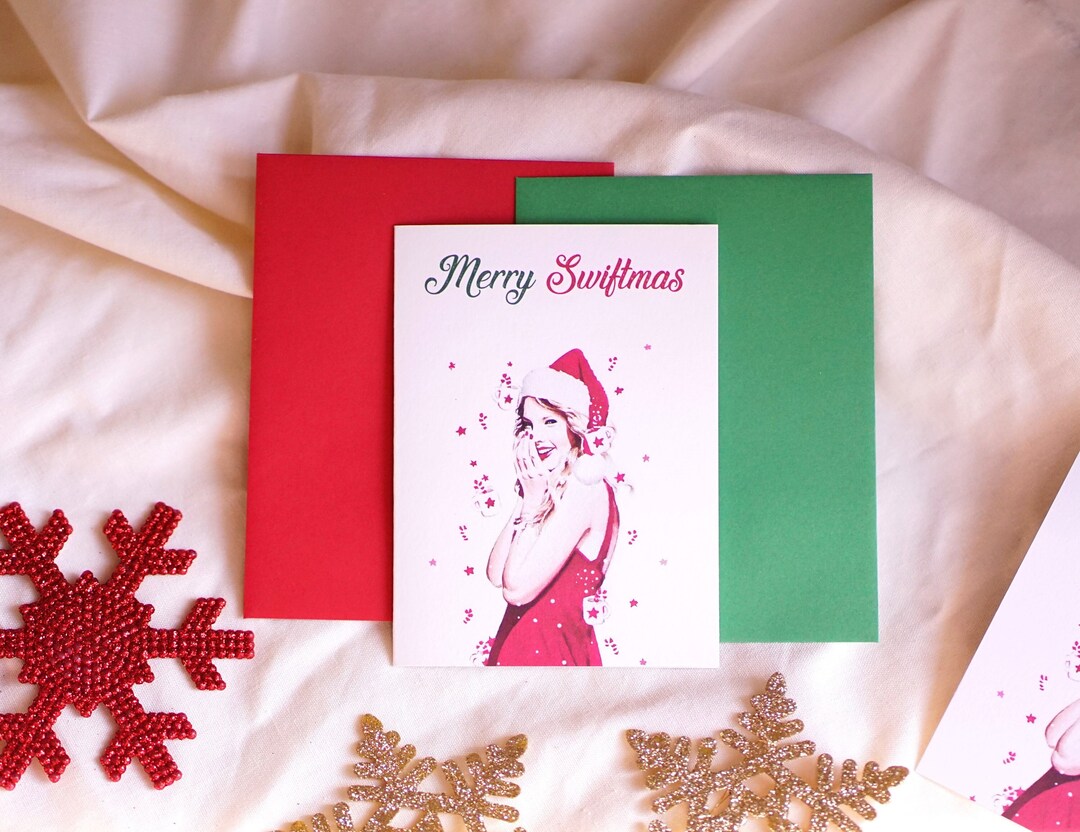 Merry Swift-mas Christmas Card Funny Christmas Card for Daughter ...