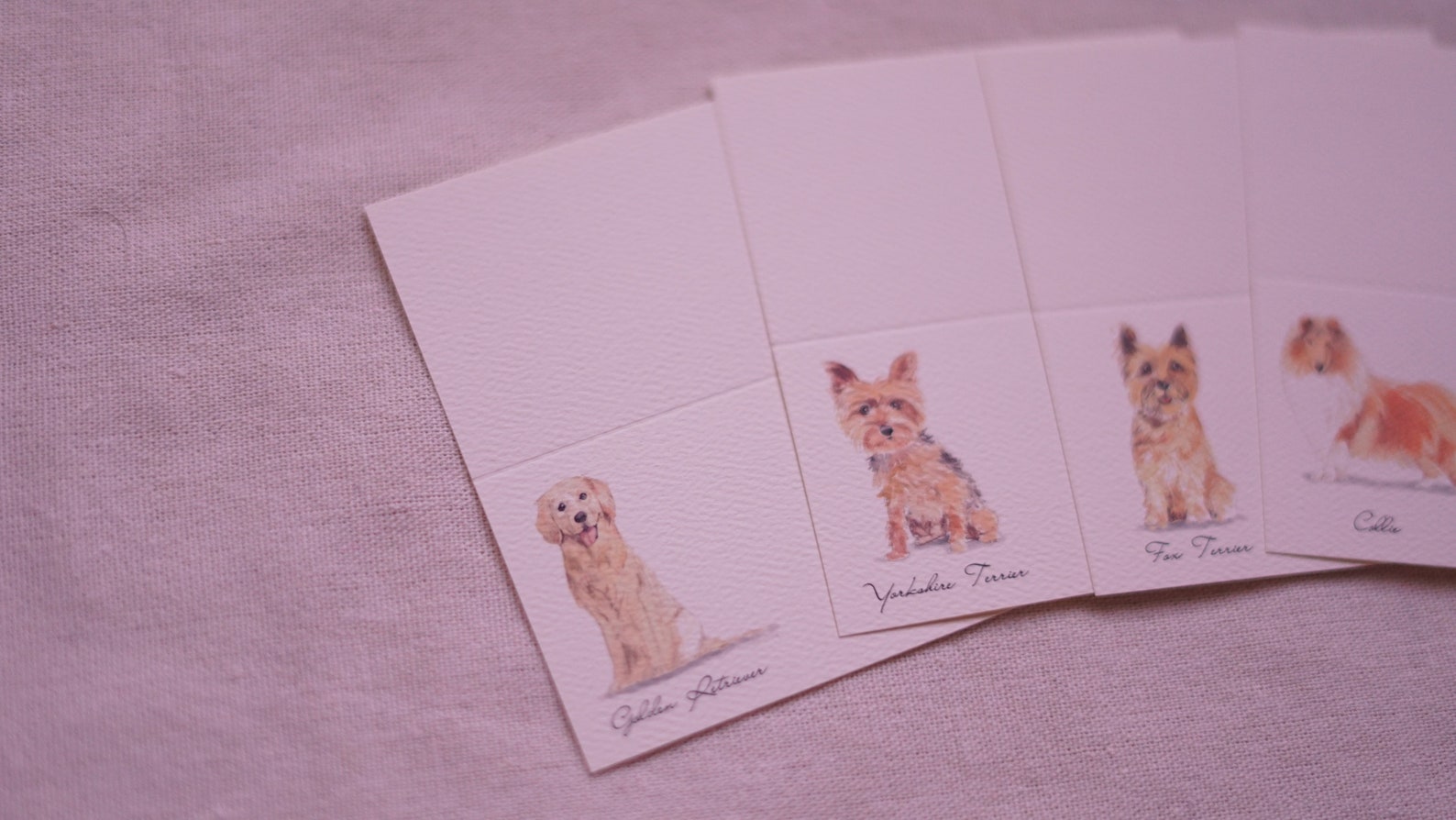 Dog Table Place Cards - Dog Table Name Cards - Pet Place Cards - Dog ...