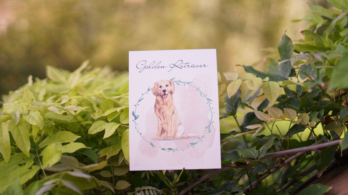 Printable DIY or Printed - 16 Dogs Table Sign - Dogs Table Number - Pet ...