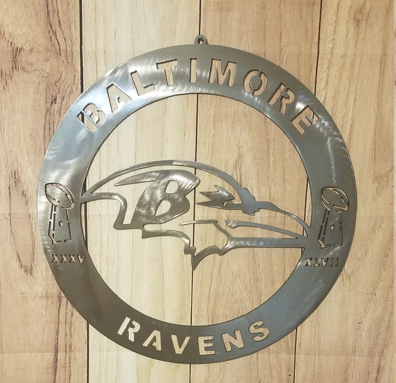 Baltimore Ravens Logo, Baltimore Ravens Metal Art,baltimore Ravens ...