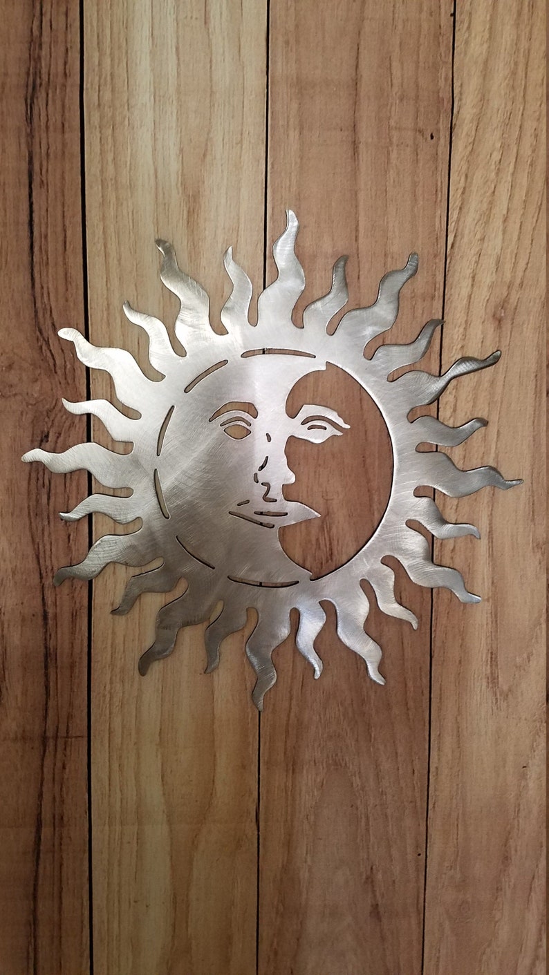 Stylish Sun Decor, Out Door Wall Decor, Metal Sun, Wall Hanging Sun ...