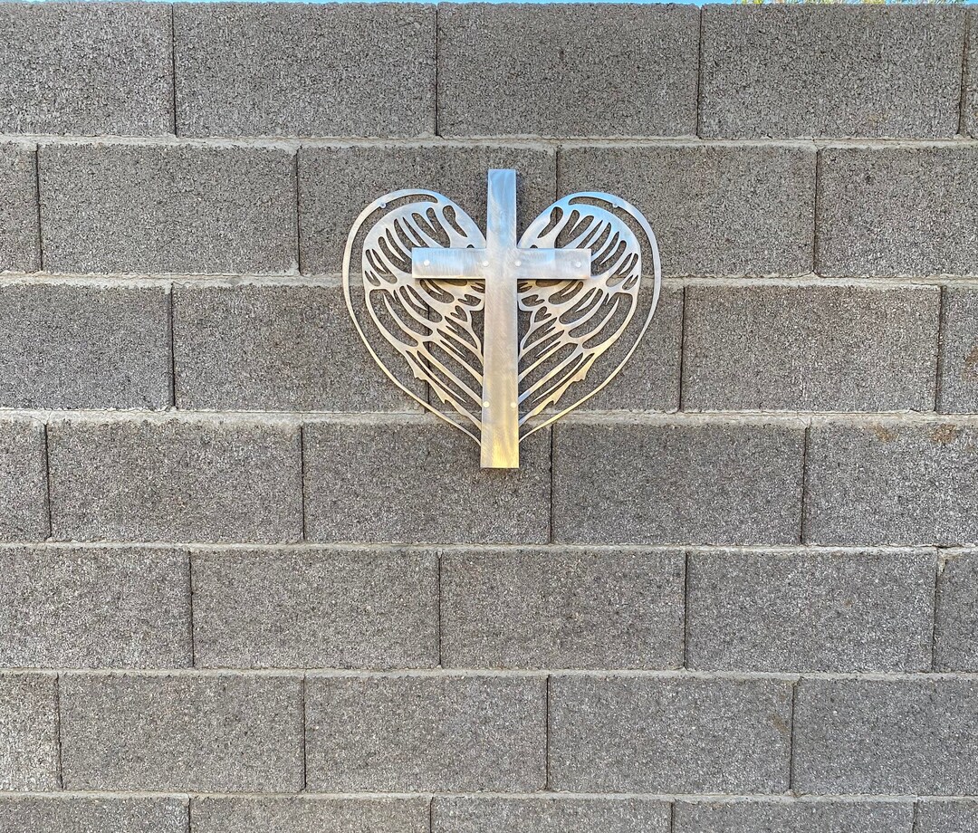 Angel Wing Custom Cross - Etsy