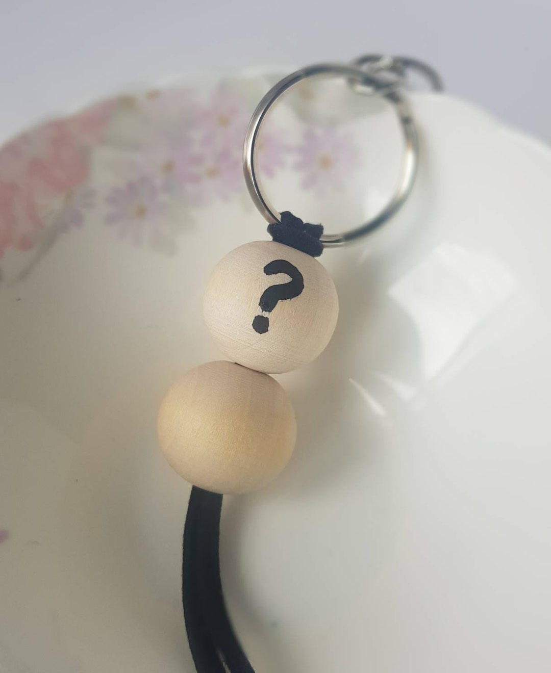 Design Your Own Keyring Unique Hand-painted Wooden Bead Doll. - Etsy