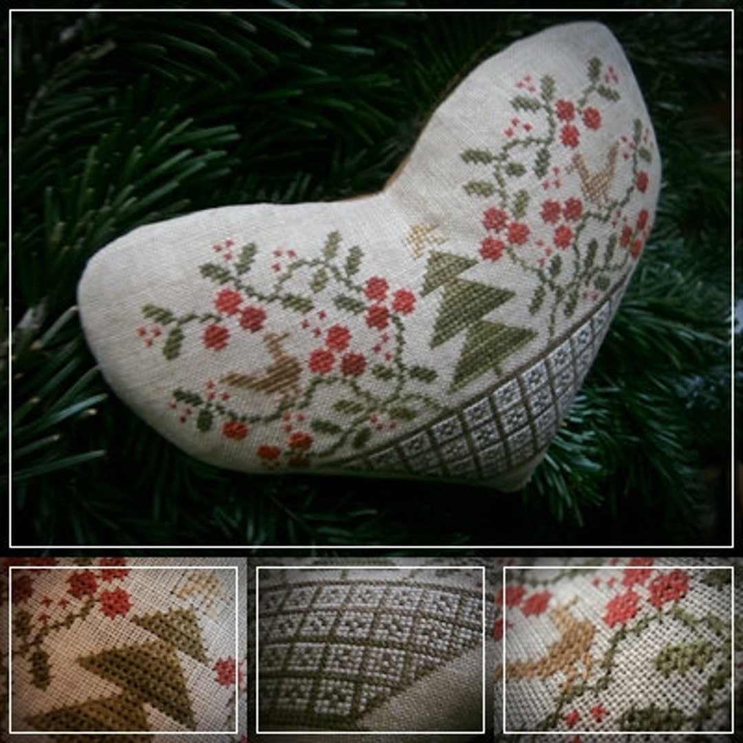 Christmas Heart / Cross Stitch Pattern - Etsy
