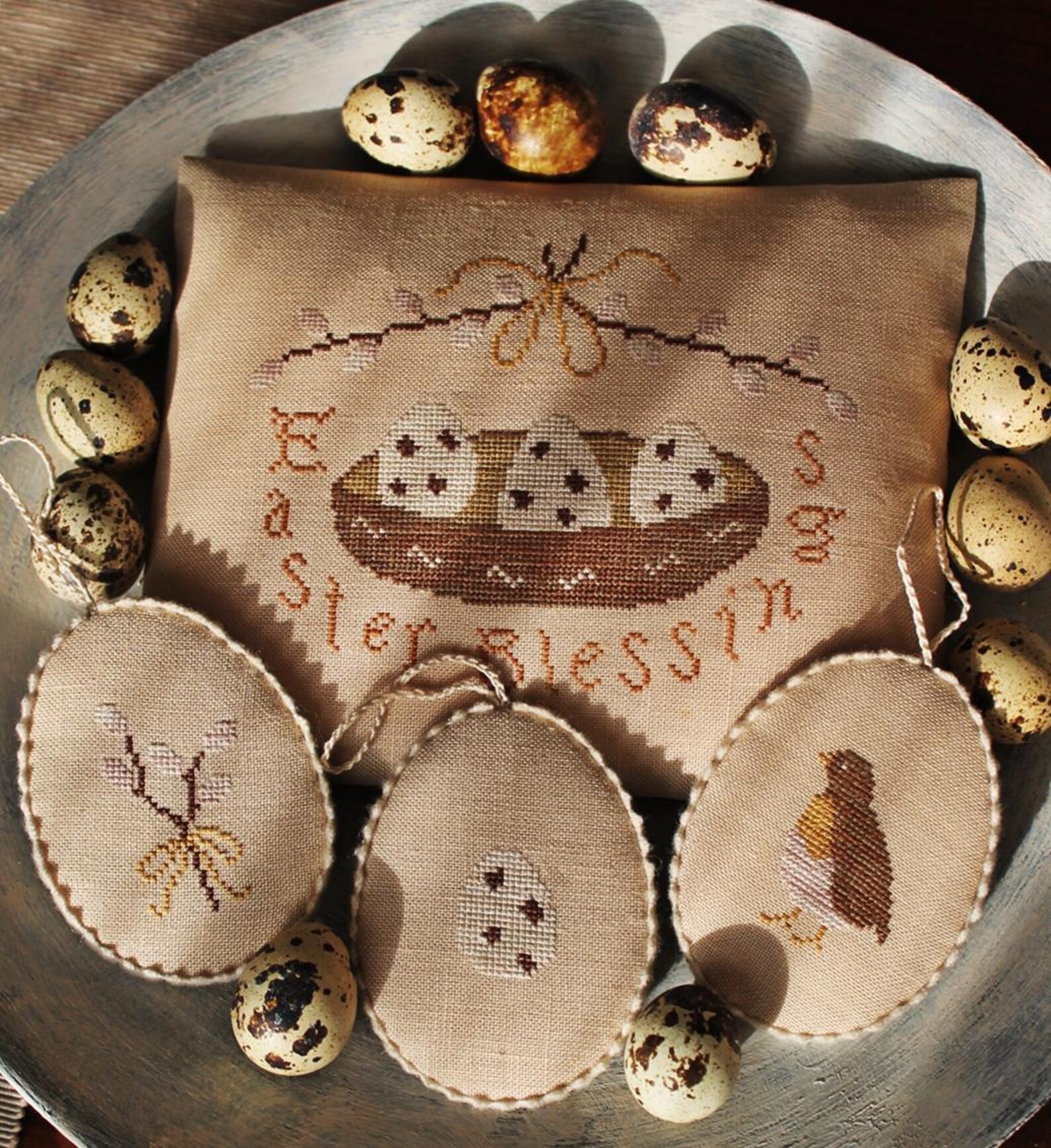 Easter Blessings / Cross Stitch Pattern / Easter / PDF Pattern - Etsy