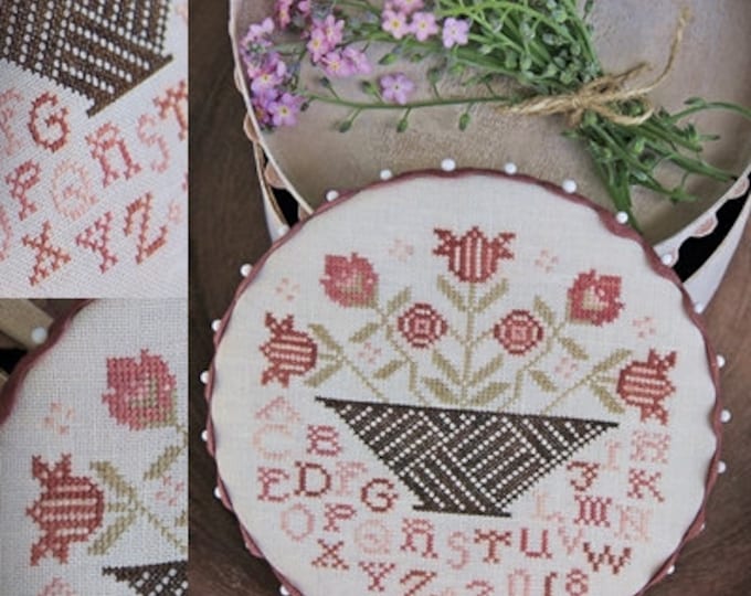 Blooming Spring Pinwheel / Cross Stitch Pattern / PDF - Etsy