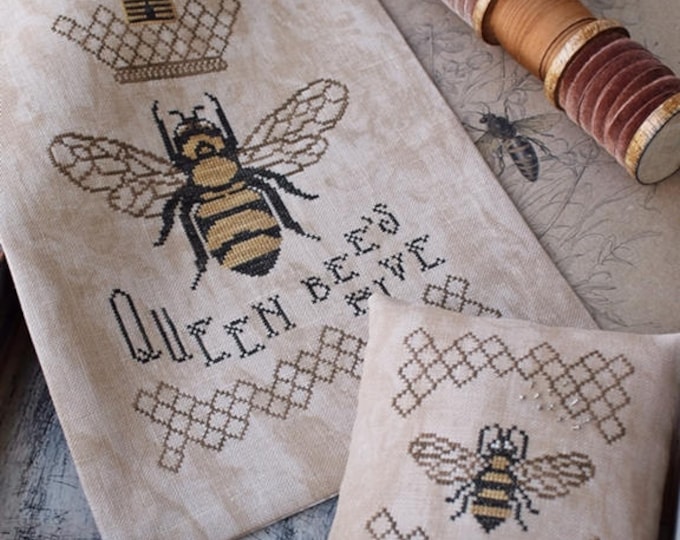 Queen Bee's Hive / Cross Stitch Pattern / PDF - Etsy