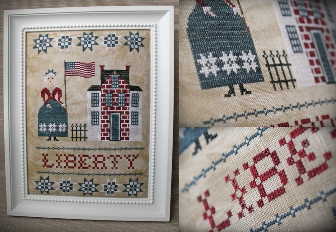 Liberty / Cross Stitch Pattern / PDF - Etsy