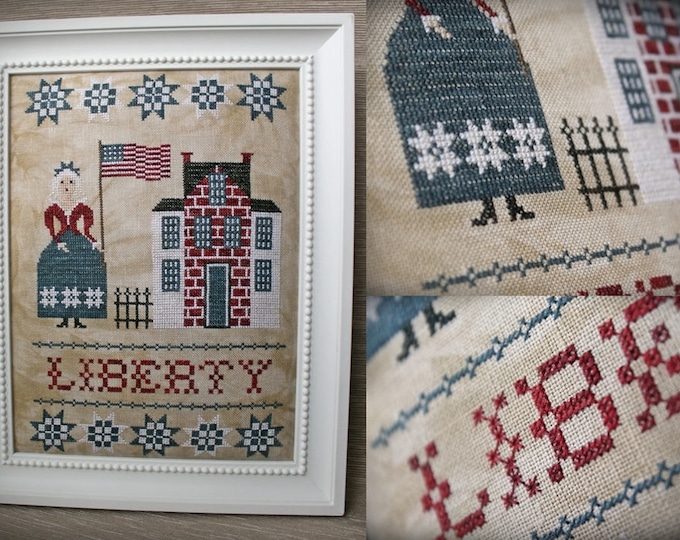 Liberty / Cross Stitch Pattern / PDF - Etsy