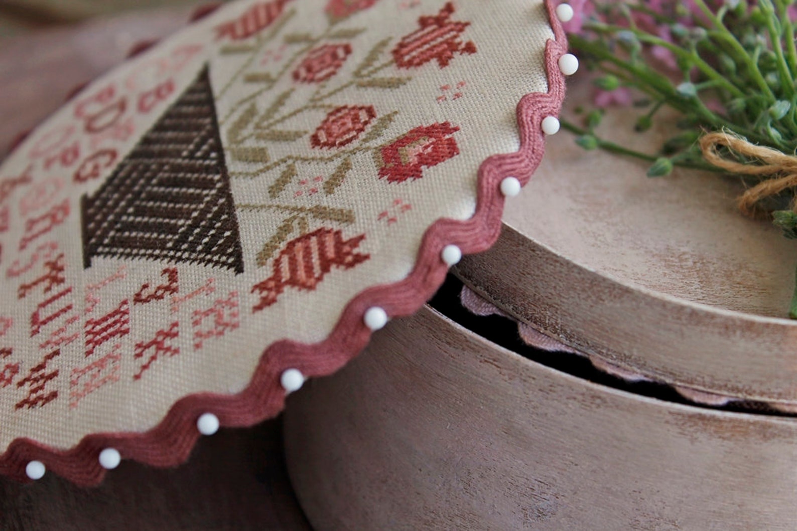 Blooming Spring Pinwheel / Cross Stitch Pattern / PDF - Etsy