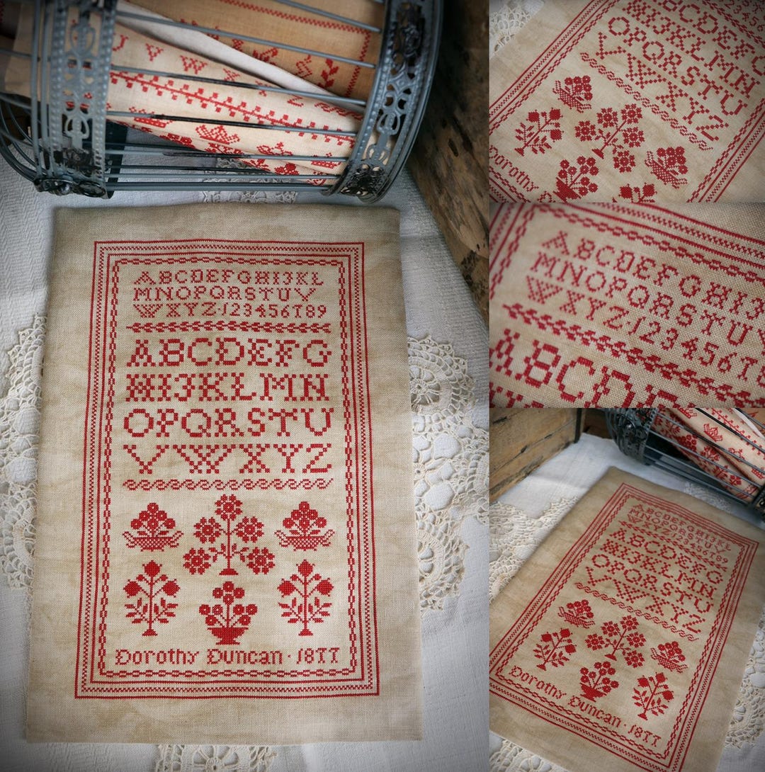 Dorothy Duncan Sampler / Cross Stitch Pattern / PDF - Etsy