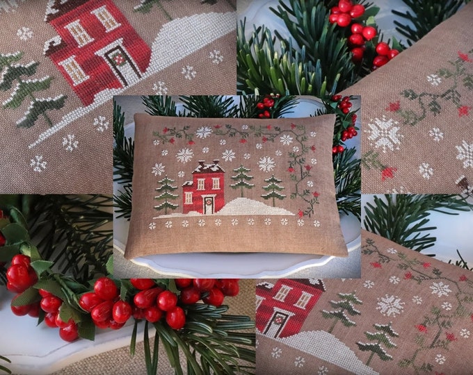 Farmhouse Christmas / Cross Stitch Pattern / PDF / Christmas - Etsy