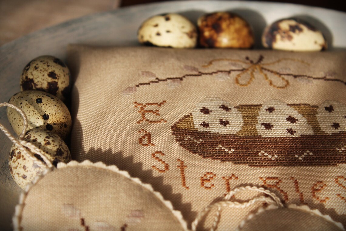 Easter Blessings / Cross Stitch Pattern / Easter / PDF Pattern - Etsy