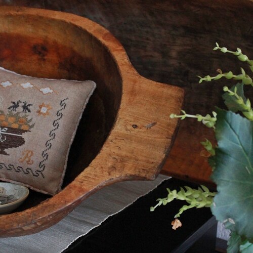 Acorn Gathering / Primitive Cross Stitch Pattern / PDF | Etsy