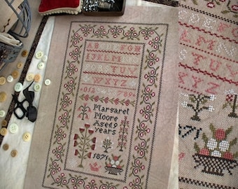 Flower Sampler / Cross stitch pattern / PDF | Etsy