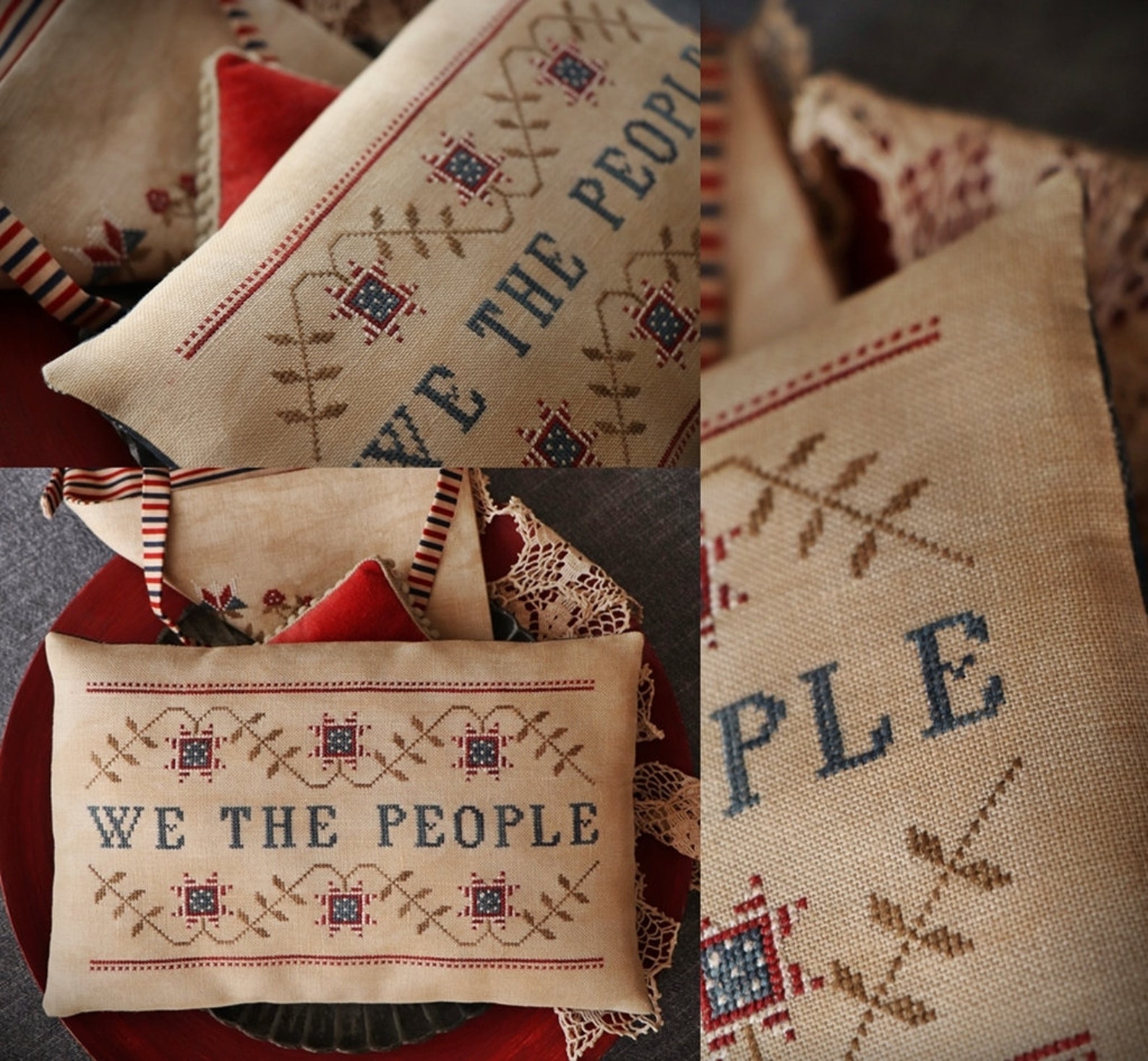Patriotic Series #7 We the People / Cross Stitch Pattern / PDF - Etsy