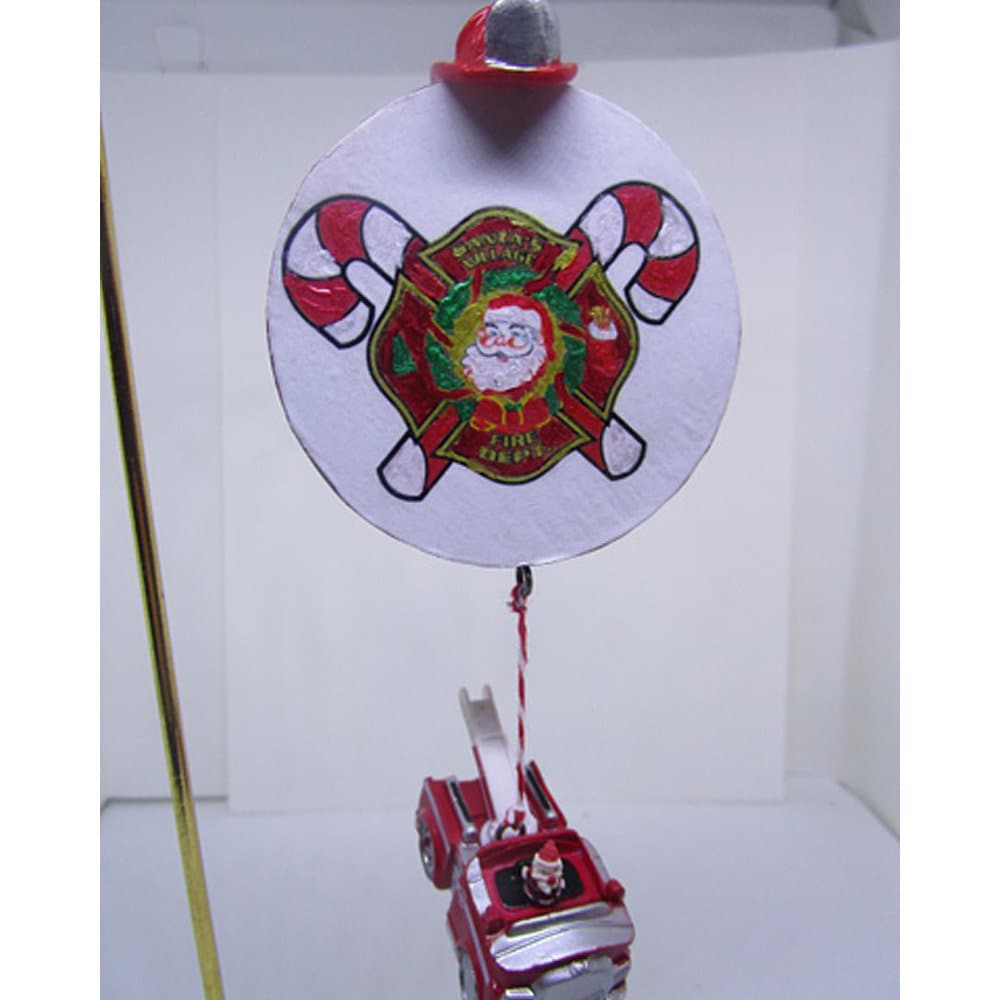 Firefighter Christmas Ornament - Firefighter Gift - Fireman Ornament ...
