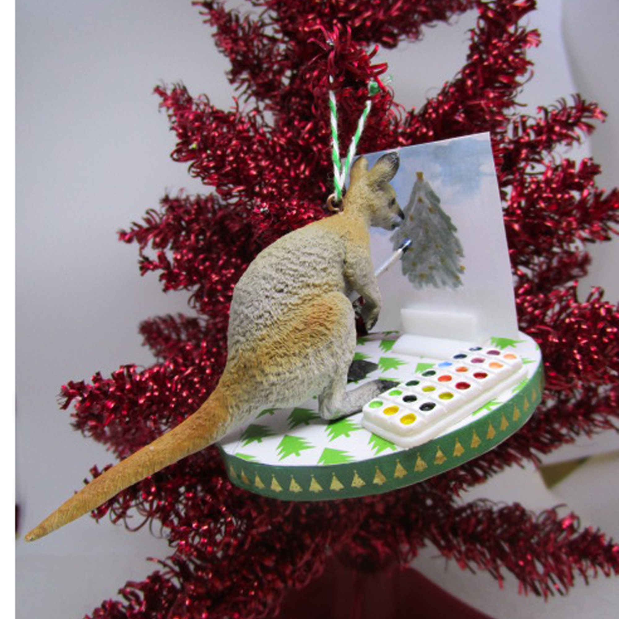 Wallaby Christmas Ornament