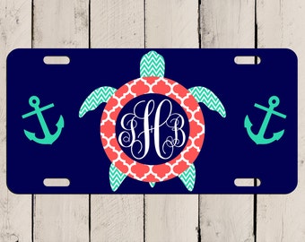 Beach license plate | Etsy