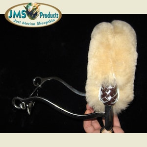 Just Merino Sheepskin Horse Bridle HACKAMORE Cover Made by JMS Products ...
