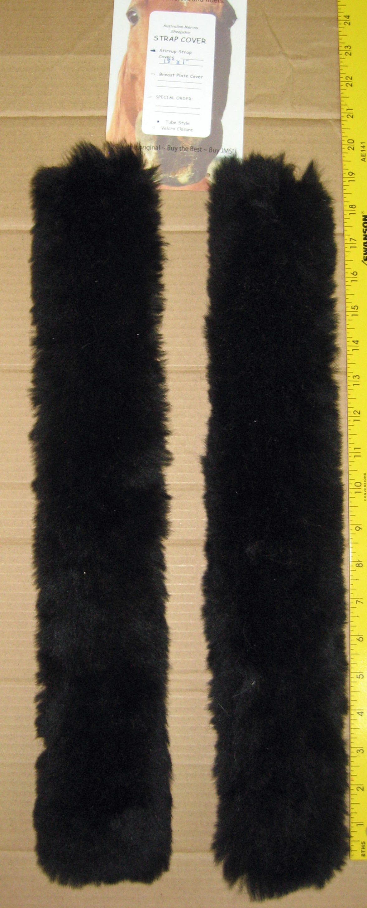 Genuine Sheepskin Stirrup Strap Covers Fits 1 Wide FLAT - Etsy