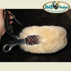 Just Merino Sheepskin Horse Bridle HACKAMORE Cover Made by JMS Products ...