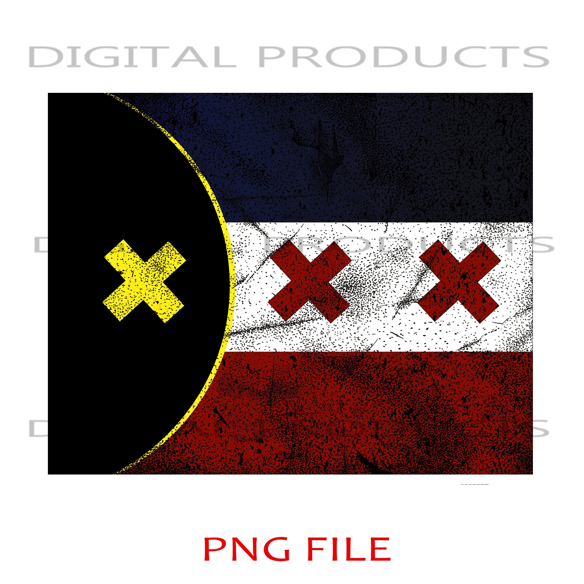 Dream SMP L'manburg Grunge Flag PNG Digital Download File - Etsy