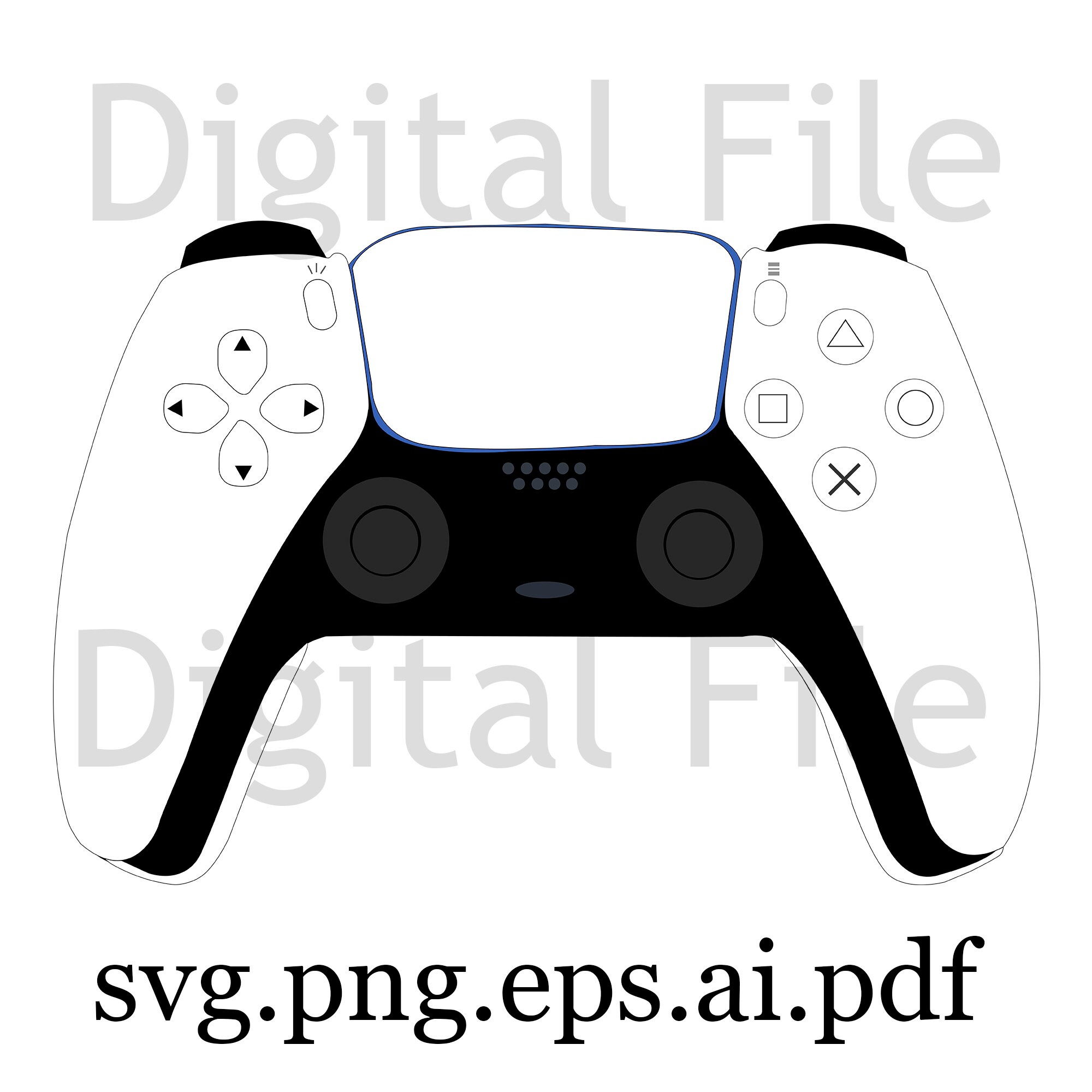 Playstation Controller Vector,pdf/svg/jpg/svg/eps/png/ai,Playstation ...