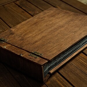 Wooden Photo Album With Tree, Personalized Photoalbum, Personalized ...