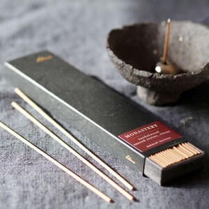 Incense | MONASTERY Sandalwood | Premium Natural Incense - Etsy