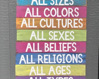 Acceptance Sign - Etsy