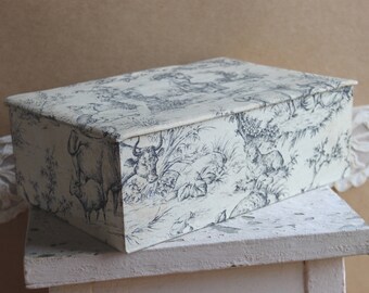 Fabric covered box | Etsy