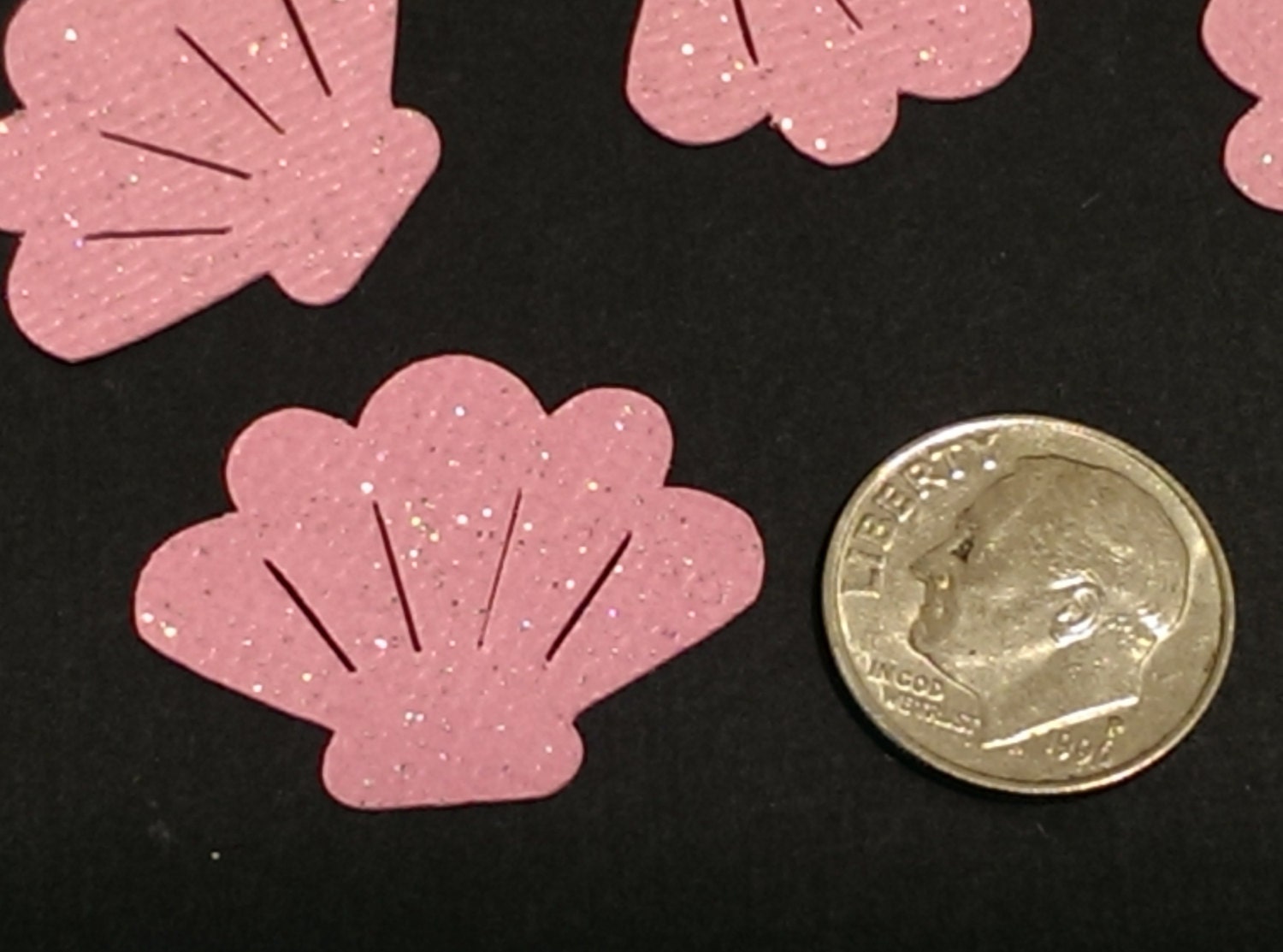 Shell Confetti Pink Shell Confetti Bridal Shower Decor | Etsy