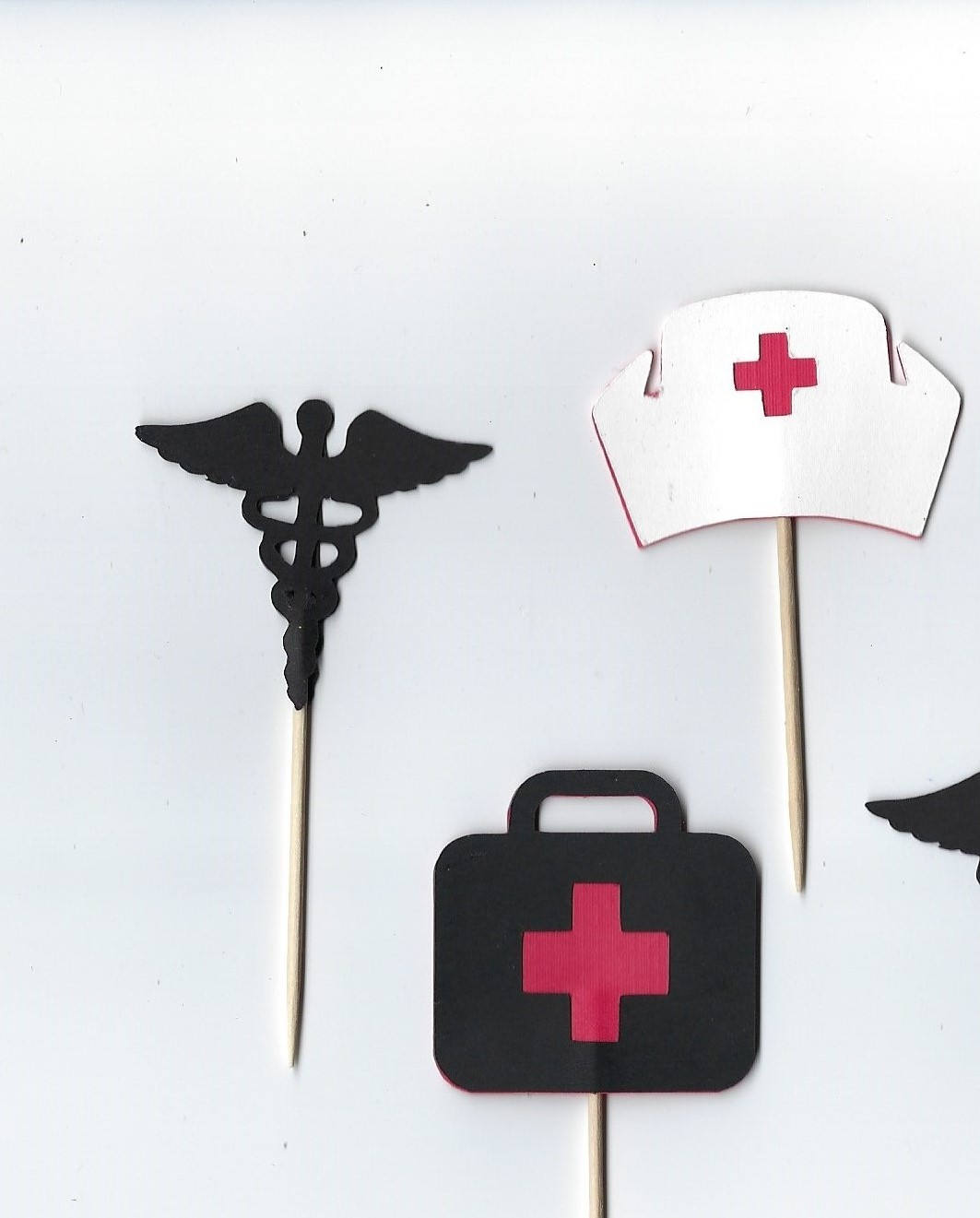 12 Medical Cupcake Toppers Medical Party Picks Cupcake | Etsy